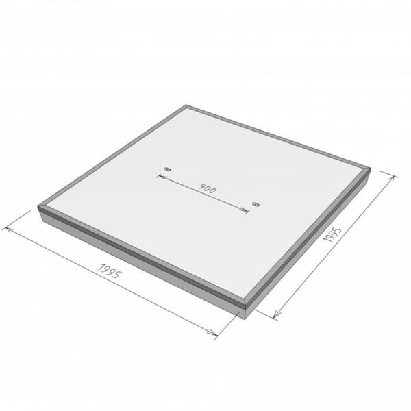 Producten | Stelcon N-plaat met hoeklijn, 25 cm | Meteoor Beton B.V.