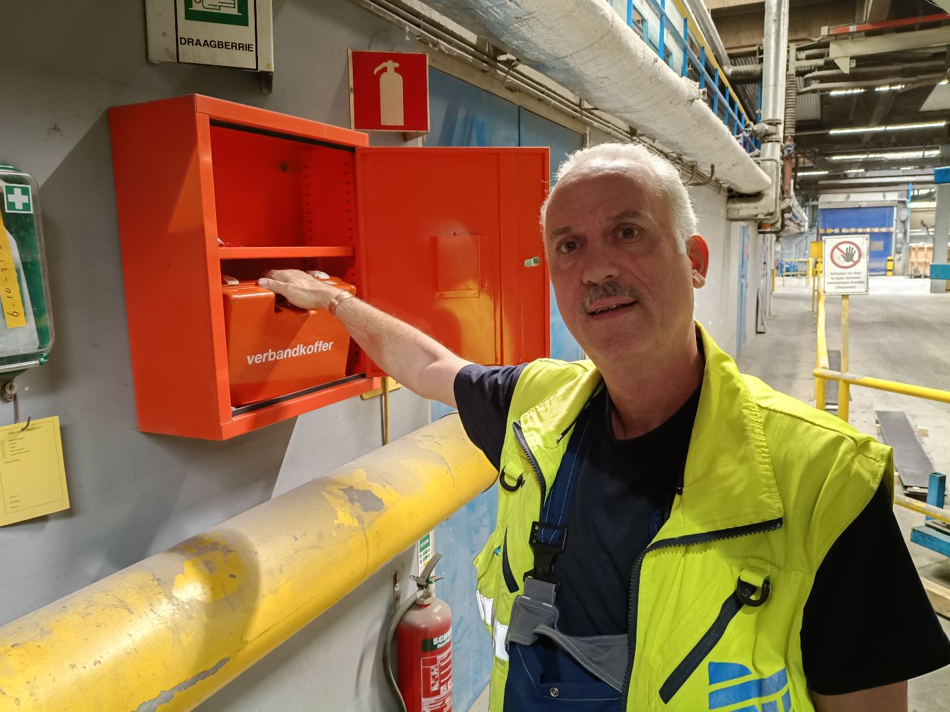 Frank Noppen is BHV-ploegleider bij De Meteoor en EHBO’er in zijn vrije ...